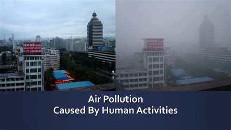 Air Pollution Caused By Human Activities Pdf