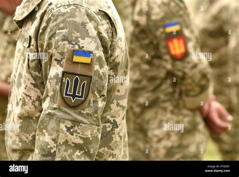 Ukraine Patch Flag On Army Uniform Ukraine Military Uniform Ukrainian