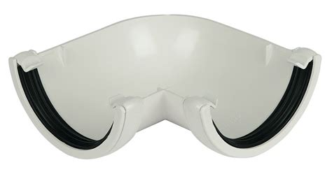 FloPlast White Deep Flow Hi Cap 90º Gutter Angle