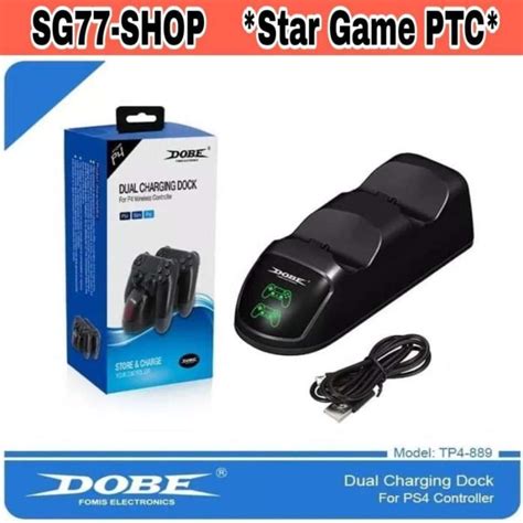 Jual Dobe Dual Charging Dock For P4 Wireless Controller Di Seller Star Game Official Store