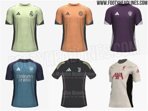 Filtración De Las Camisetas De Entrenamiento Adidas 25 26 Del Equipo De