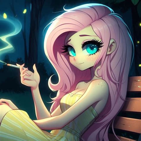 Tree Hugger Трии Хаггер Mlp Neuroart Fluttershy Флаттершай