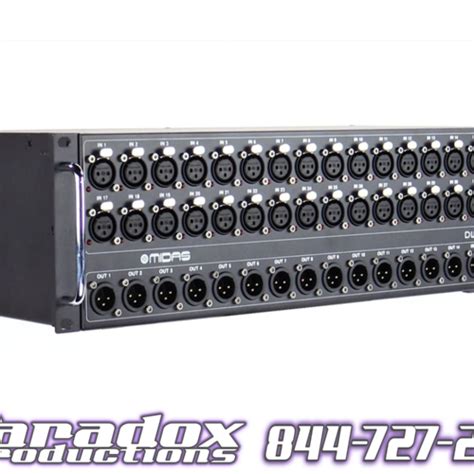 Midas StageBox Paradox Productions