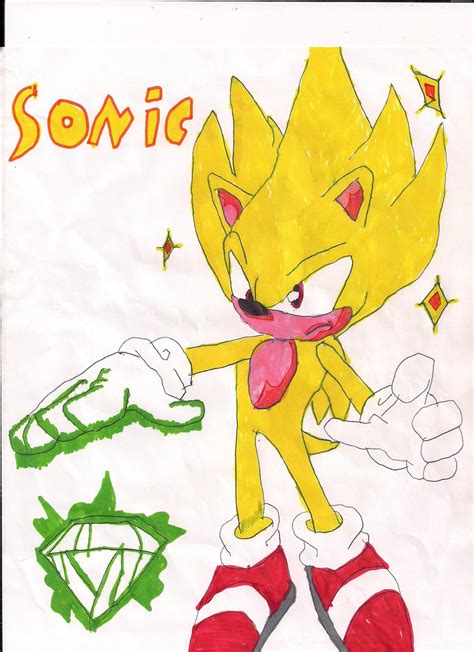 Sonic Colored By Broly123456789 On Deviantart