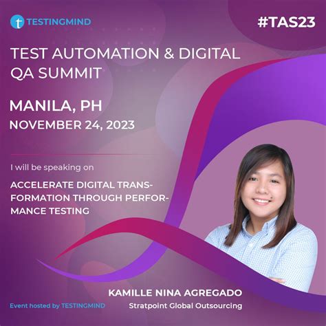 Test Automation Summit Manila Testingmind