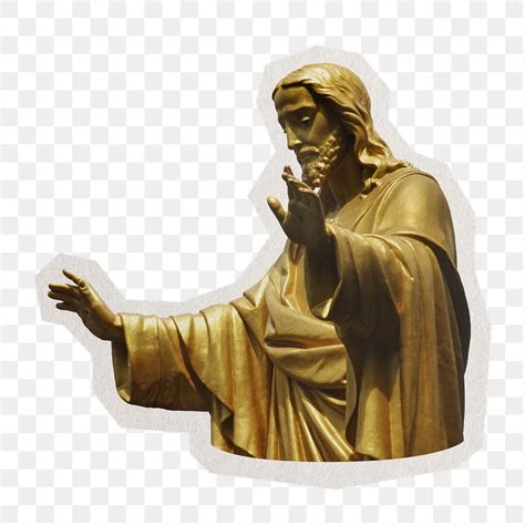 Smiling Jesus Statue
