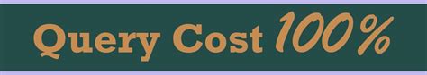 Sql Server Query Cost 100 Sql Authority With Pinal Dave