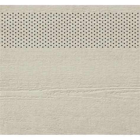 Allura 24 In X 144 In Grey Fiber Cement Vented Soffit At