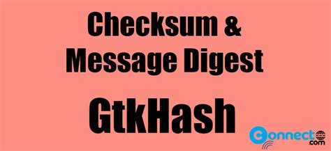 Install Gtkhash Checksum And Message Digests On Ubuntu