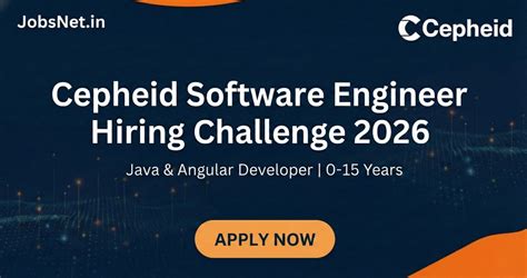 Cepheid Software Engineer Hiring Challenge 2026 Java And Angular