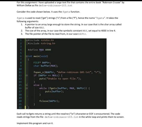 Solved For This Assignment I Have Uploaded A Large Text File