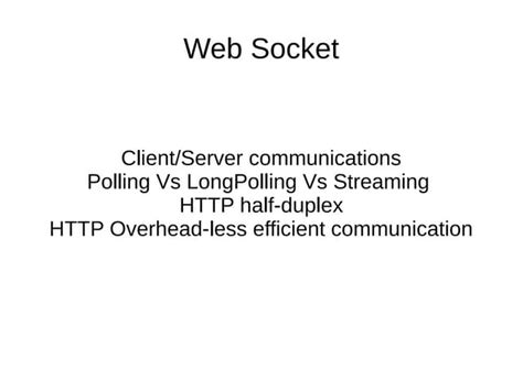 polling techniques ajax protocol switching from to websocket