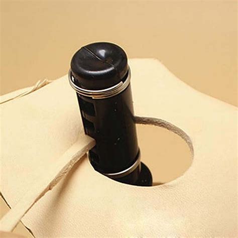 Black Rotary Leather Cutter Rotating Leather Tool Vicedeal