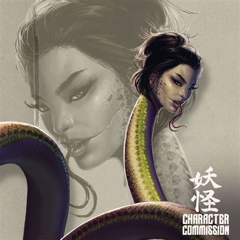 Nure Onna Yokai Commission Kaithzer Morejón Artofit