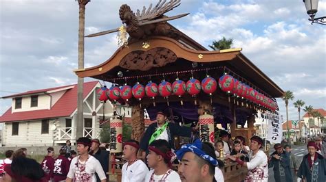 2018年 館山城祭り長須賀の屋台 YouTube