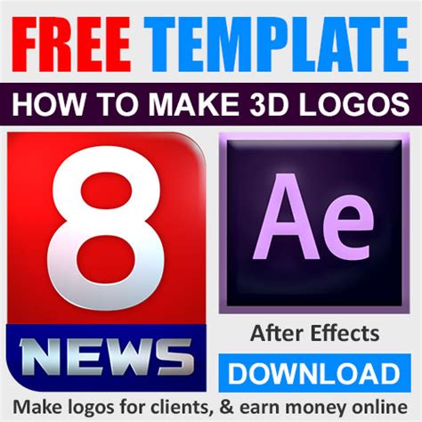 Logo Animation Template Create Easy After Effects News Logo