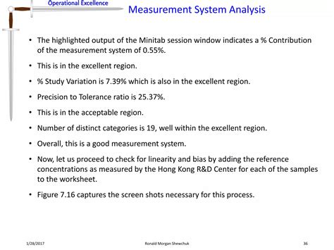 Measurement System Analysis Pptx