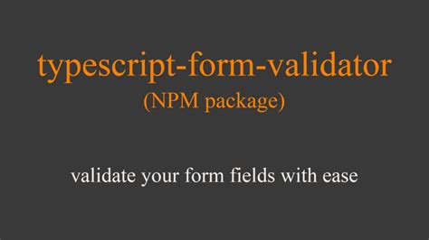 Mahziyar Esmaili On Linkedin Typescript Npm React Vue