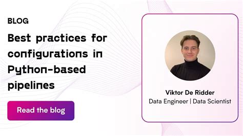 blog meilleures pratiques pour les configurations dans les pipelines