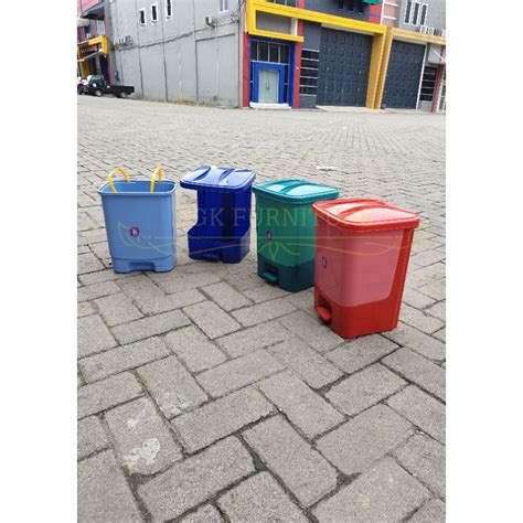 Jual Tong Sampah Plastik Pijak Murah Tempat Sampah Plastik Pijak