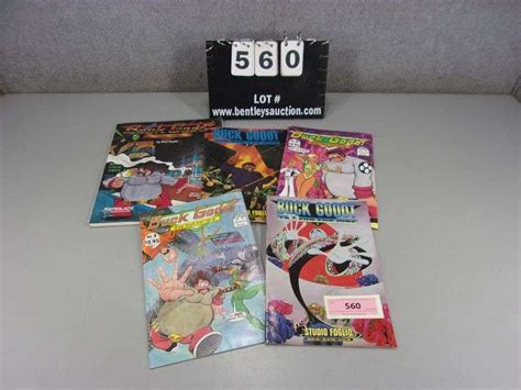 Lot 4 Buck Godot Comic Books 1 Buck Godot Novel Bentley And Associates Llc