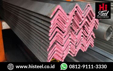 Mengenal Besi Siku Ukuran Berat Dan Harga