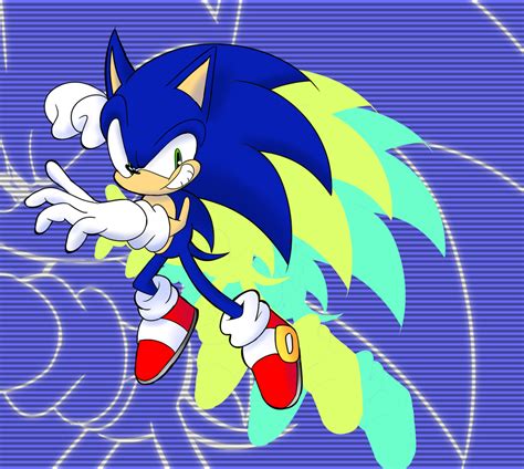 Sonic Redraw By Jadtherad On Newgrounds
