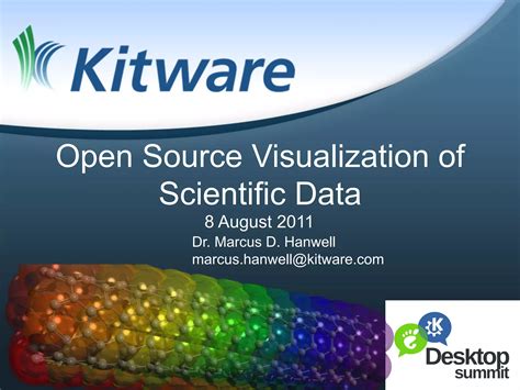 Open Source Visualization Of Scientific Data Ppt