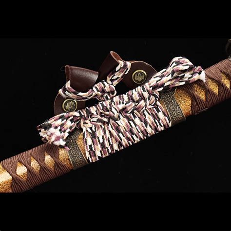 Oda Nobunaga Sword Replica With Cypress Saya T10 Steel Japanese Tachi