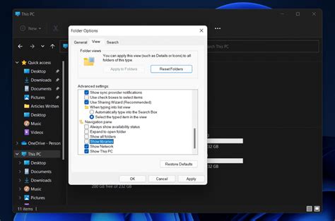 How To Hide Or Show Windows 11 Libraries Folder