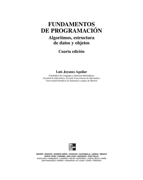 Fundamentos DE Programacion Algoritmos e FUNDAMENTOS DE PROGRAMACIÓN