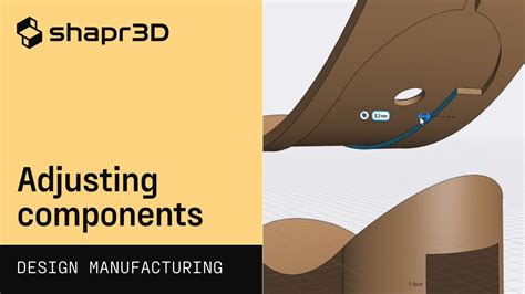 Adjusting Components Shapr3d Design For Manufacturing Youtube