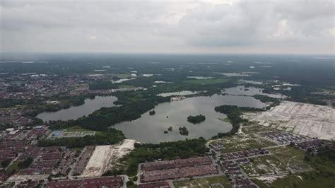 Aerial View Residential Area Of Kampar Town 8611280 Stock Video At Vecteezy