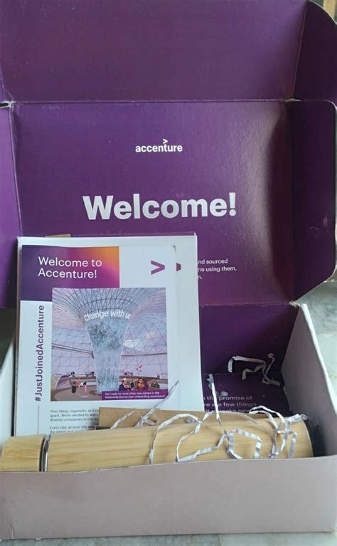 Newjourney Firstjob Accenture Excited Welcomekit Devi Likhitha Chodavarapu