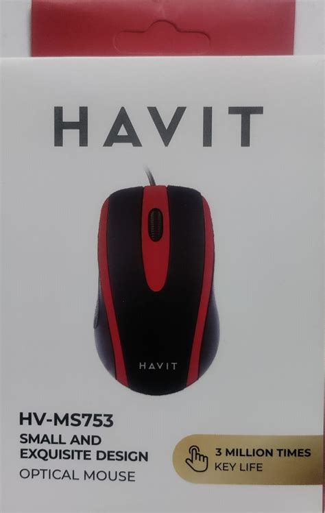 Havit Hv Ms753 Optical Mouse Logix Digital System