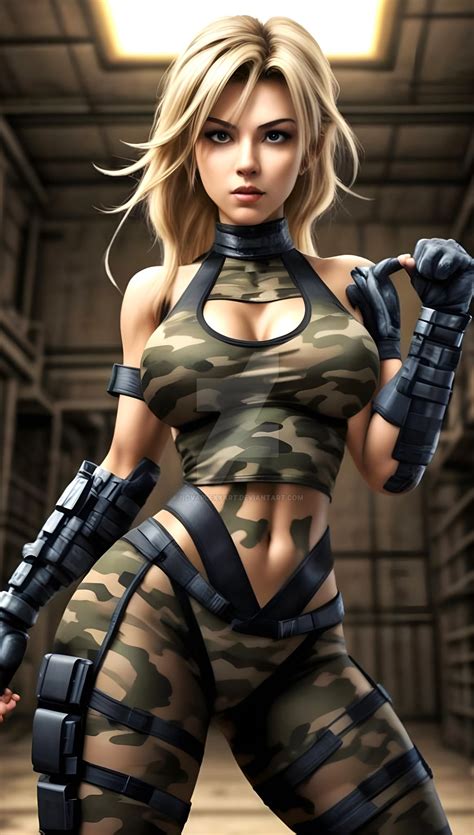 Sexy Blonde Female Special Forces Soldier By Novaplexxart On Deviantart