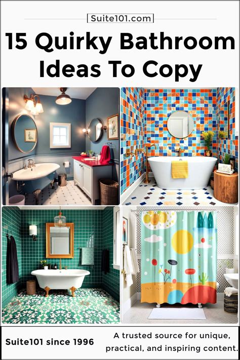 15 Quirky Bathroom Ideas To Make A Bold Statement