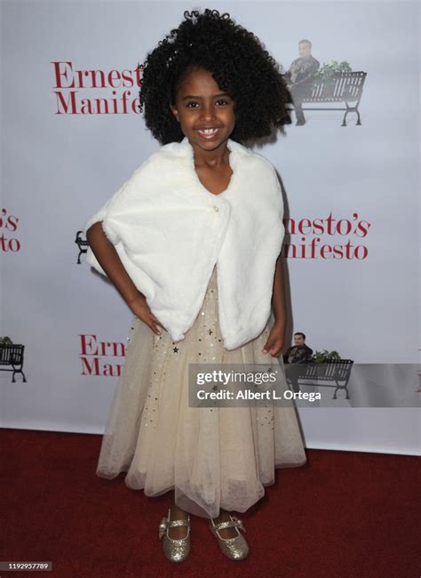 Amari Mccoy Arrives For The Premiere Of Ernesto Manifesto Held At