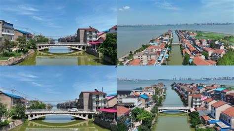 武汉汤逊湖村视频素材下载