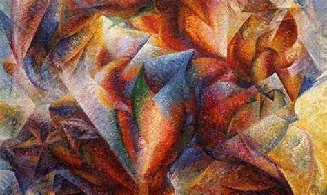 Umberto Boccioni The Street Enters The House