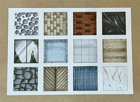 Texture Display With A Marker 2025 Tasarım