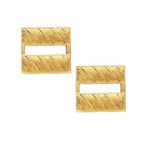Captain Capt Police Fire Ems Army Military Collar Lapel Brass Pins