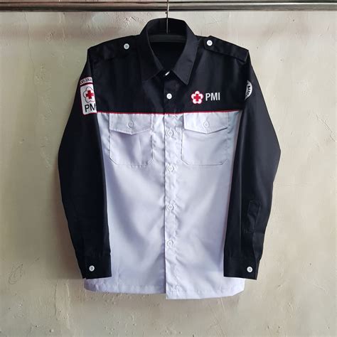 Seragam Kemeja Pmi Seragam Baju Pdh Pdl Kips Production