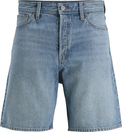 Grote Maten Shorts Jack And Jones Tony Original Denim Shorts Blue