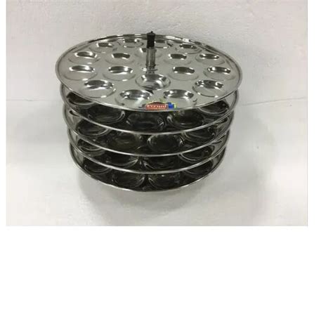 Silver Stainless Steel Mini Idli Stand At Rs 355 In Chennai Id 7030697