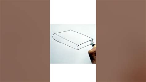 How To Draw A Closed Book 3d Easy Shorts Cartoonhub Drawing Youtube