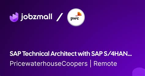 Apply To Sap Technical Architect With Sap S4hana Migration Rise And