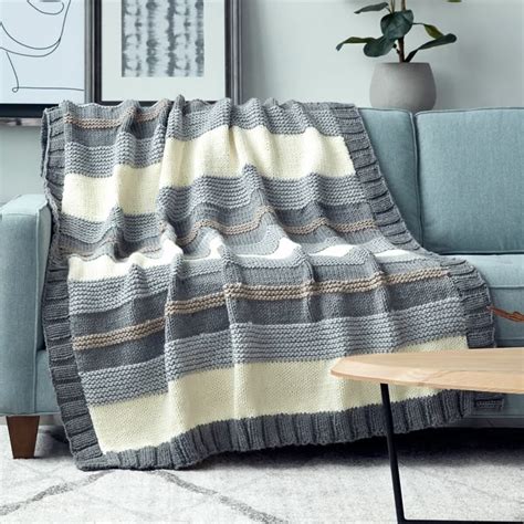 Подборка вязаных спицами пледов Вдохновляемся Knitted Blankets Blanket Knitting Patterns