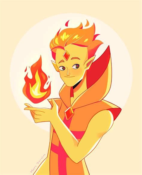 Adventure Time Flame Princess And Flame Prince Together