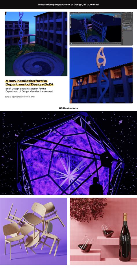 3d And Visual Exploration Behance